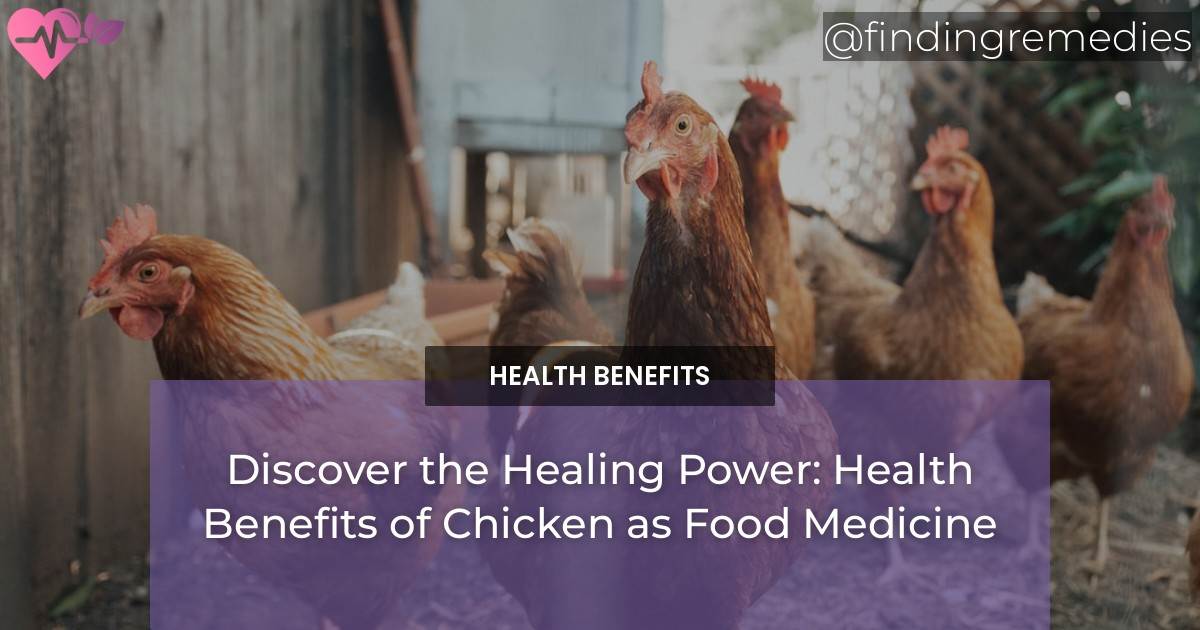 Discover the Healing Power: Health Benefits of Chicken as Food Medicine ...