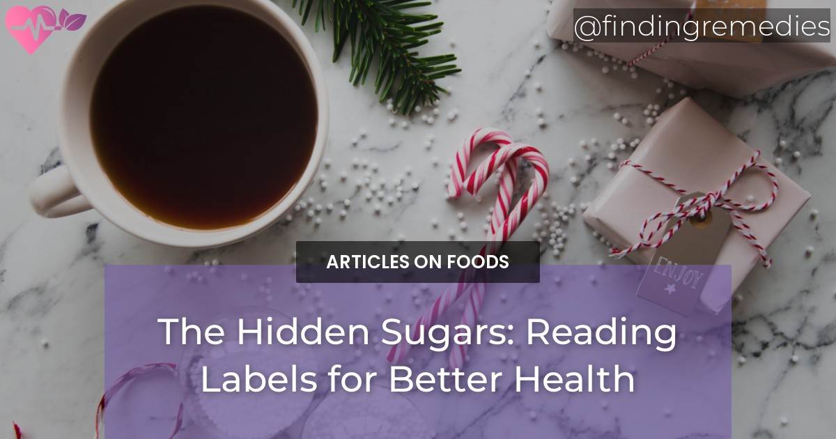 The Hidden Sugars: Reading Labels for Better Health